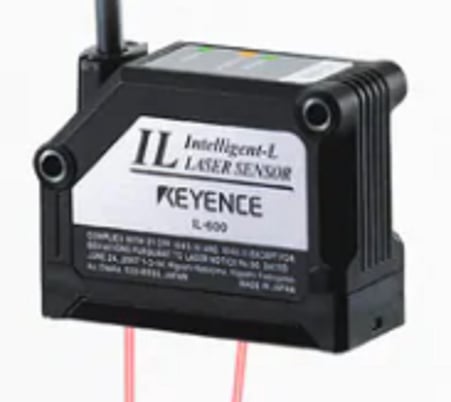 Keyence IL-600 CMOS Multi-Function Analog Laser Displacement Sensor ...