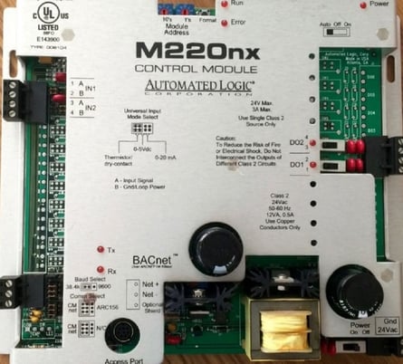 ALC Automated Logic M220nx M-Line Standalone Control Module, 2 Dig Out, 2 Uni In for Sale ...