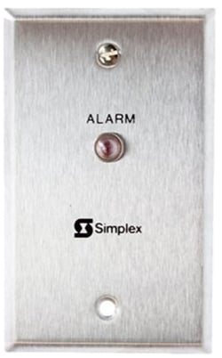 Simplex Grinnell 2098-9808 621-152 24V Wall SS Remote LED Alarm ...