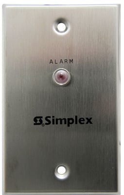 Simplex Grinnell 4098-9830 Remote Red LED Alarm Indicator, For 4098 ...