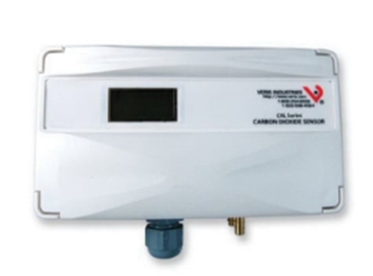 Veris CRLSXX Remote CO2 Sensor High-Impact ABS Plastic Remote Mount CO2 ...