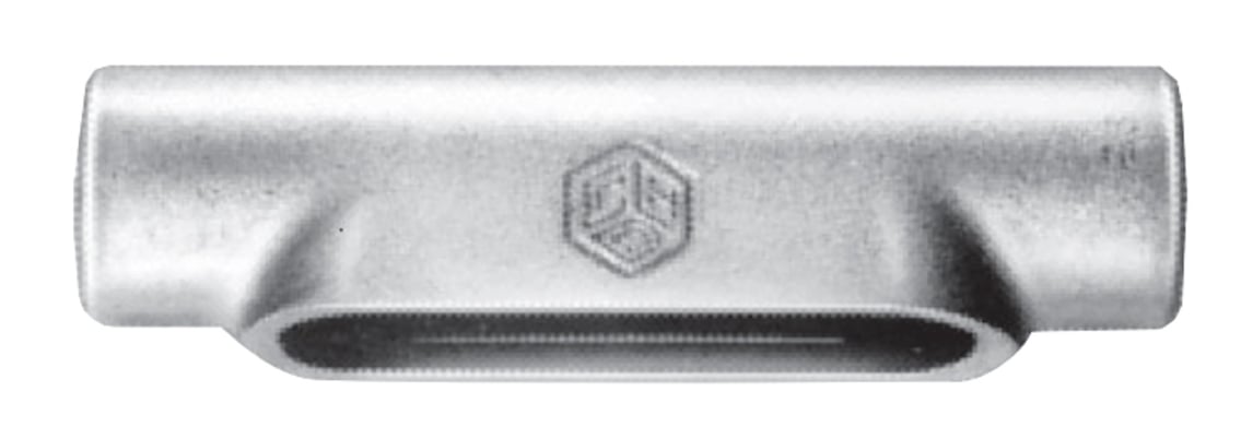 Cooper Crouse-Hinds Eaton C37 Condulet Cast Iron Conduit Body, Type C ...