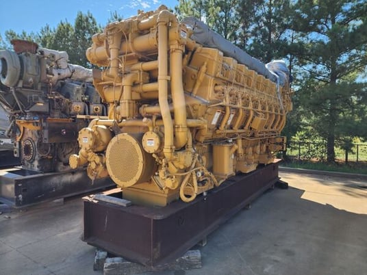 4735 HP @ 1000 RPM, Caterpillar #G3616 engine core, Natural gas ...