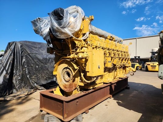 4735 HP @ 1000 RPM, Caterpillar #G3616 engine core, Natural gas ...