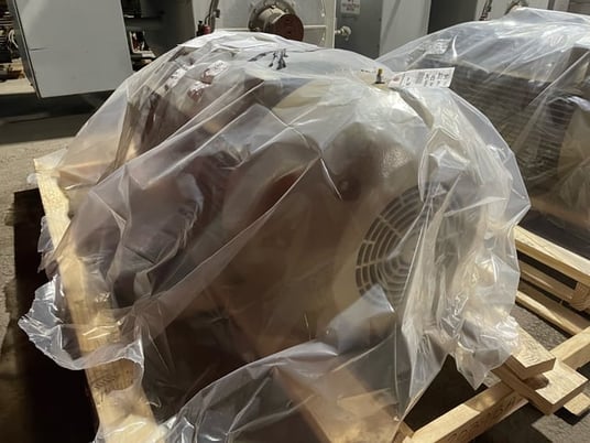 300 HP 1200 RPM General Electric, Frame 449T, TEFC BB, 460 Volts, New ...