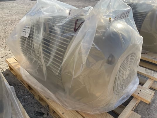 250 HP 1200 RPM General Electric, Frame 449T, TEFC BB, 460 Volts, New ...