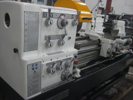 20" x 60" Powerturn, precision lathe, 12" swing over cross slide, 3 & 4 ...