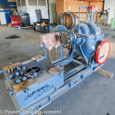 3654 GPM @ 131' TDH, Torishima #CDM-300x250, Centrifugal Pump, Horz., 1 ...