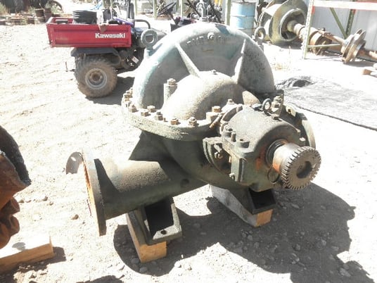5000 GPM @ 125' TDH, Byron-Jackson #12MH-S, Centrifugal Pump, Horz., 1 ...