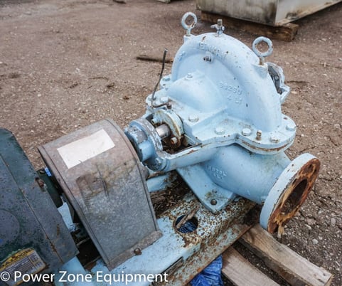 1000 GPM @ 110' TDH, Weinman #4L1, Centrifugal Pump, Horz., 1-Stage, 5 ...