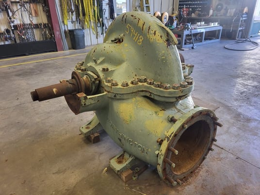 10000 GPM @ 336' TDH, Worthington #12-LNS-32, Centrifugal Pump, Horz ...