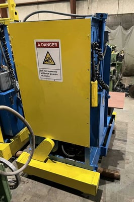 10000 lb. Revolvator, coil car, 36" W V cradle, 48" W riser assembly ...