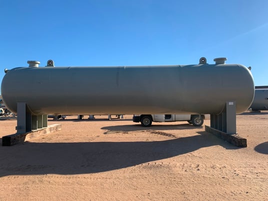 9884 gallon 1100 psig, 84" x 384", Valley Vessel Fabricators Valley ...