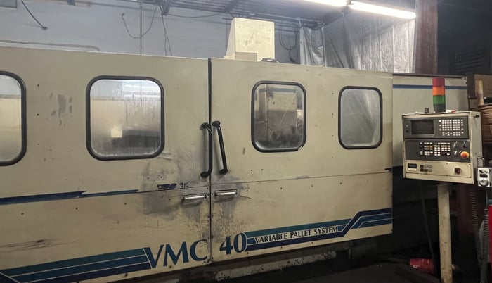 Komo #VMC-40/144, vertical machining center, 30 automatic tool changer ...