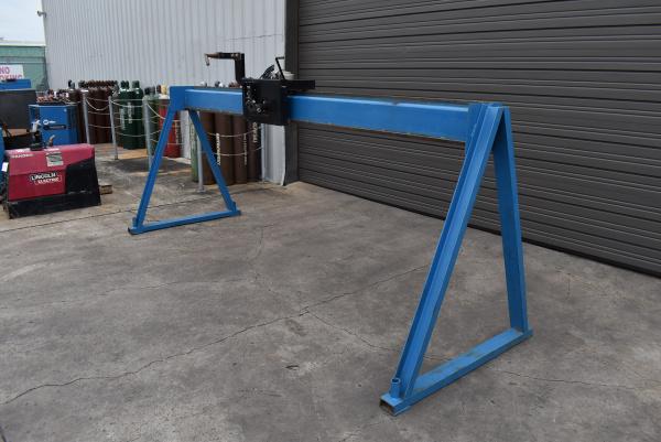 12' Side Beam with Lincoln TC-3 travel carriage For Sale | Surplus Record