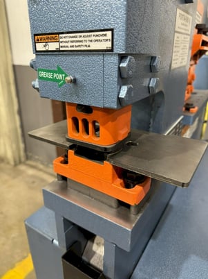 3" x 3" x 5/16" Scotchman #Porta Fab 45, Ironworker 45 Ton, .75" rod ...