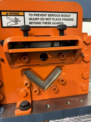 3" x 3" x 5/16" Scotchman #Porta Fab 45, Ironworker 45 Ton, .75" rod ...