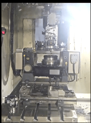 Haas #VF-4SS, 5-Axis CNC vertical machining center w/Erowa Easy Load ...