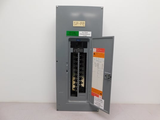 200 Amp. Square D, QOC40U Series G1, panelboard For Sale | Surplus Record