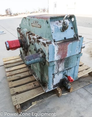 126 HP @ 1770 RPM, Falk #2100Y2-S, Parallel Shaft Gearbox, 86 RPM ...