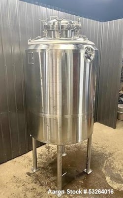 550 gallon Kinetics Modular Systems, Reactor, 316 Stainless Steel ...