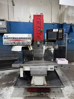 Fryer #MB-10R, Conversational CNC vertical toolroom bed mill machining ...
