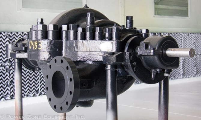 1135 GPM @ 1850' TDH, Ingersoll-Rand #4JTC-6, Centrifugal Pump, Horz ...