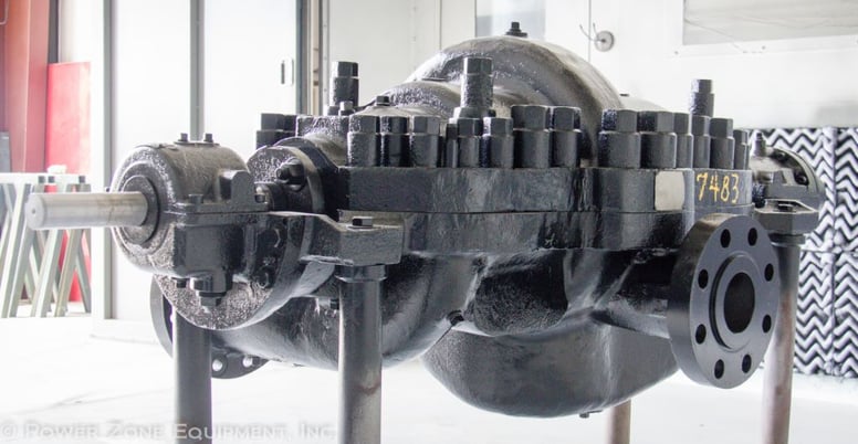 1135 GPM @ 1850' TDH, Ingersoll-Rand #4JTC-6, Centrifugal Pump, Horz ...