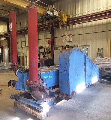 184 GPM @ 1250 psi, National #J-150L, Triplex Production Pump, 5 ...