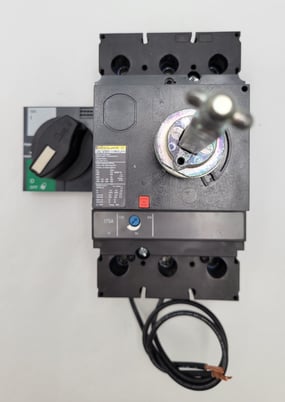 175 Amps, Square D, JLL36175LV, feed-thru circuit breaker, 600VAC 3P ...