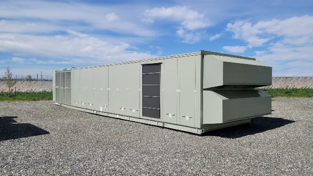 150 Ton, Trane #Intellipak, AC Package Unit Gas Heat, R410A, 460v 60hz ...