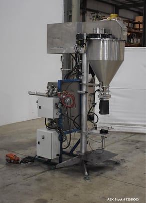 PerFil #PF-15S, servo auger filler, foot pedal operation, control panel ...