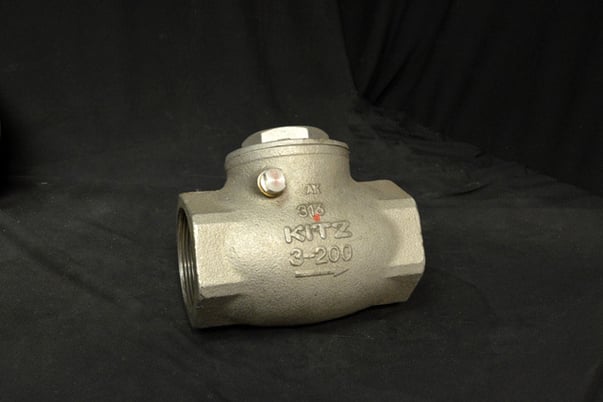 3" Kitz #3-200, check valve, #34-300, 316 stainless for Sale | Surplus ...