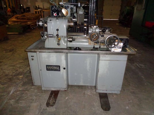 Hardinge #HC, Chucking Machine Lathe w/CT-A Threading Attachment, 2.189 ...
