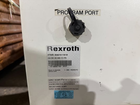 Ethernet Weld Controllers, Bosch, Rexroth #R987411618, weld tested for ...