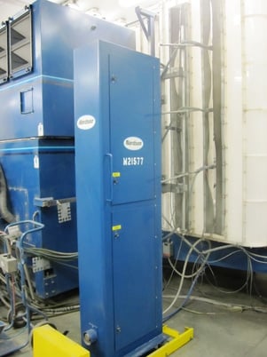 Reclaim Powder Coating Booth, Nordson Excel 2002 3' W x 6'-10" H ...