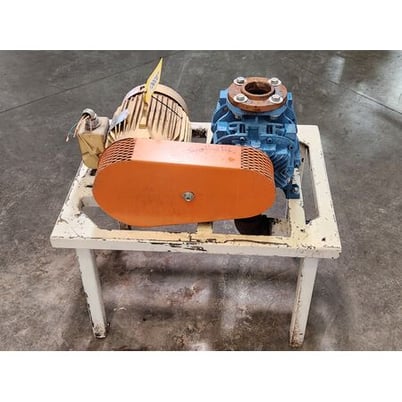 Robuschi #RB-LP 30/V-UNI, positive displacement blower, 10 HP for Sale ...