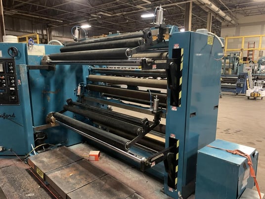 Stanford, 62" duplex slitter rewinder For Sale | Surplus Record