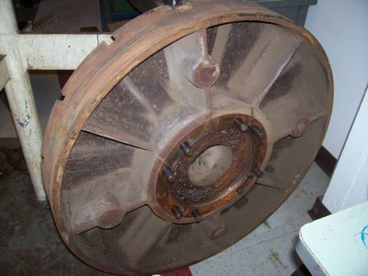 36" 4-Jaw chuck without jaws, A15 spindle nose, 1.5" T-slot for Sale ...