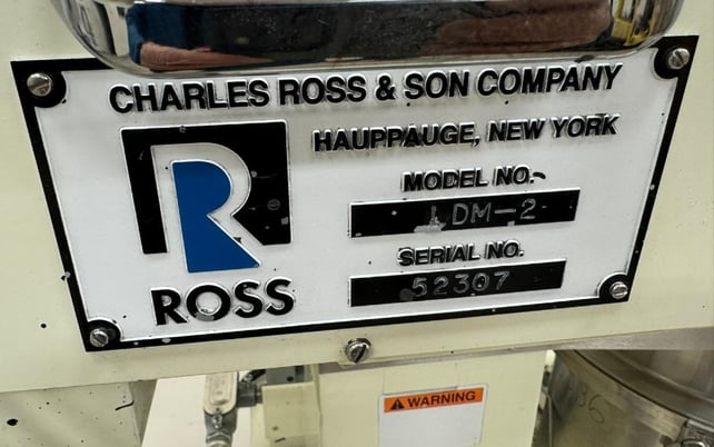 Charles Ross Model LDM-2 Double Planetary Mixer for Sale | Surplus Record