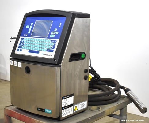 Videojet #1610 InkJet Printer for Food, Pharma, and Industrial ...