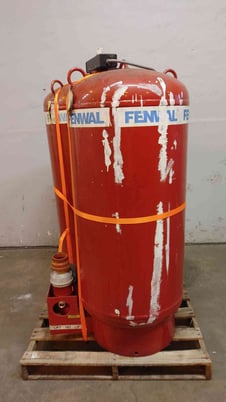 621 lbs. Fenwal, Fire Suppression System, FM-200 Agent for Sale ...