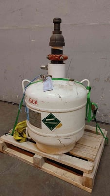 132 lbs. Fike, Fire Suppression Cylinder, FM-200 Agent, 32-130 F Temp ...