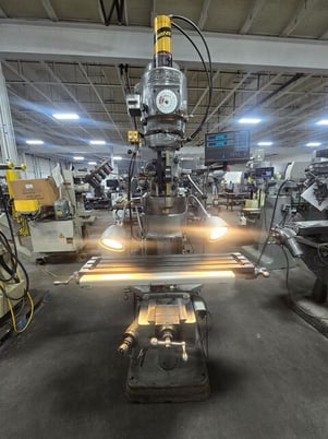 Bridgeport, vari-speed mill, 1.5 HP, 9" x42" table, Acu-Rite Master MP ...