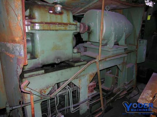 Memco #200, embossing roll, 38"-64" adjust.base, 100 HP, complete w/hyd ...