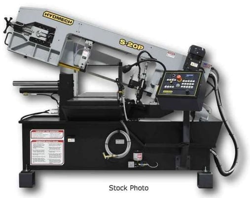 13" x 18" Hyd-Mech #S20P, semi-auto pivot-style bandsaw, 1" x14'10 ...