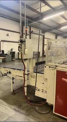 55" Heavy duty sideweld bag machine, Hudson Hudson Sharpe #M1400, 2 ...