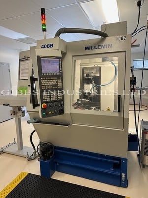 Willemin-Macodel #408B, 6 Axis vertical machining center, 2014-like new ...