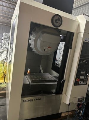 Ganesh #GEN-MILL-T-500, vertical machining center, 3-axis, 20" X, 16.9 ...
