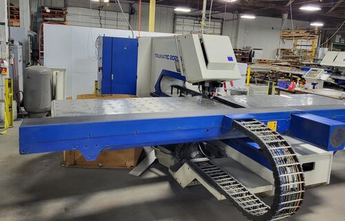 22 Ton, Trumpf #Trumatic-2020R, CNC turret punch, 19 station, Bosch ...